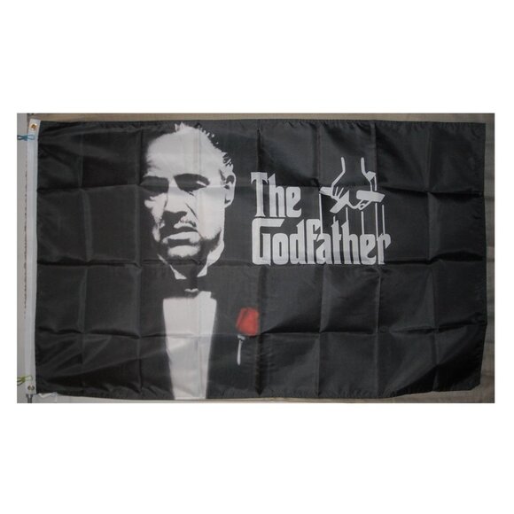 Accents | The Godfather Vito Corleone Marlon Brando 3 X 5 Flag Banner ...